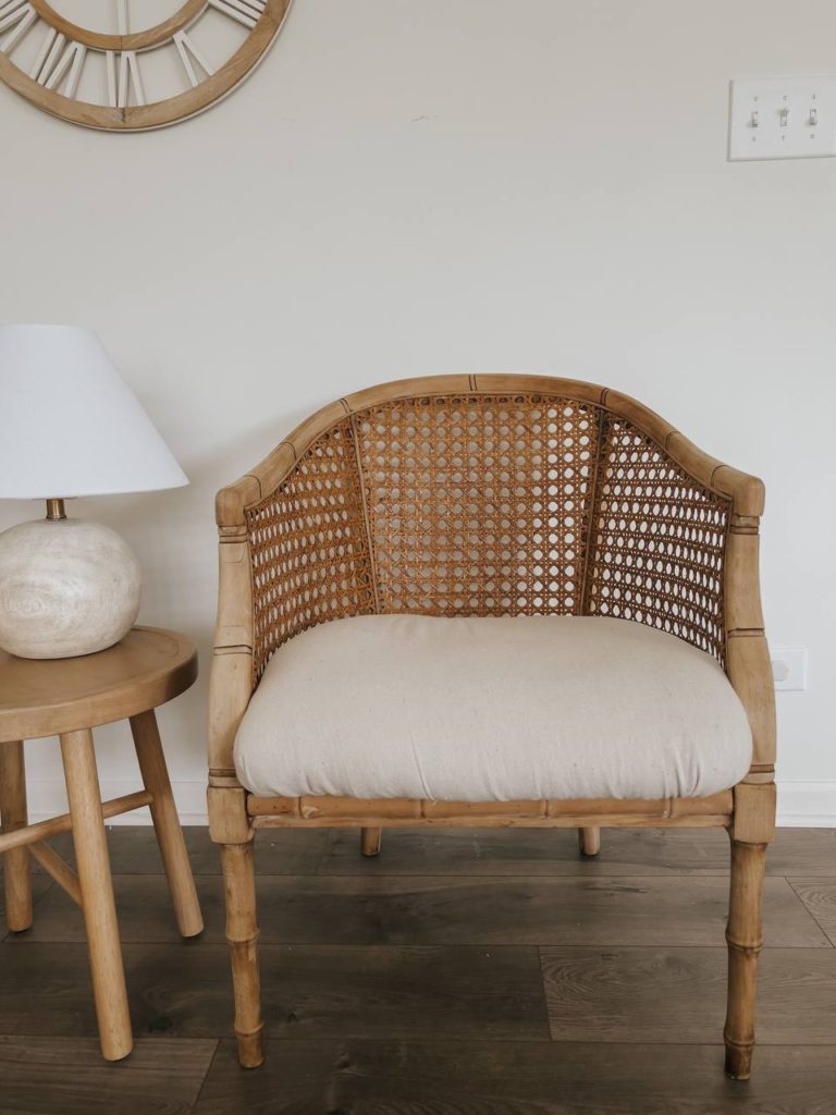Cane Chair Makeover – Ashley Lyn Home